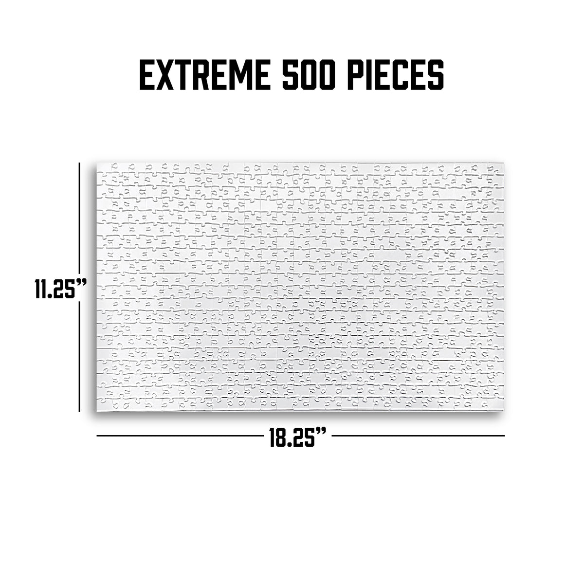Extreme 500 Pieces – The Clearly Impossible Puzzle